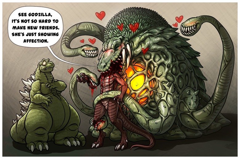 iconic Kaiju comp with misc facts iconic Kaiju comp with misc facts